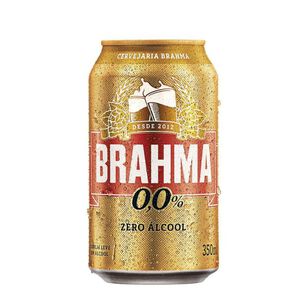 Cerveja Brahma Zero Álcool Long Neck 355ml