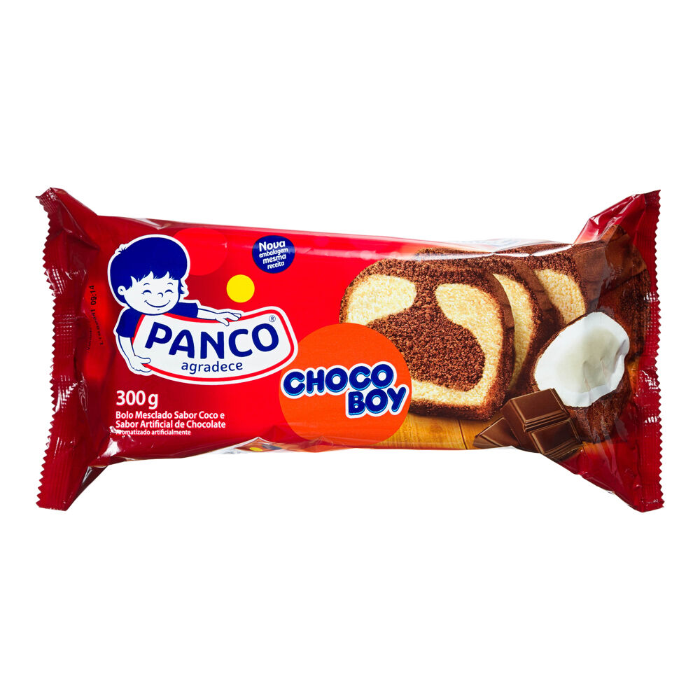 Bolo Panco Chocoboy 300g