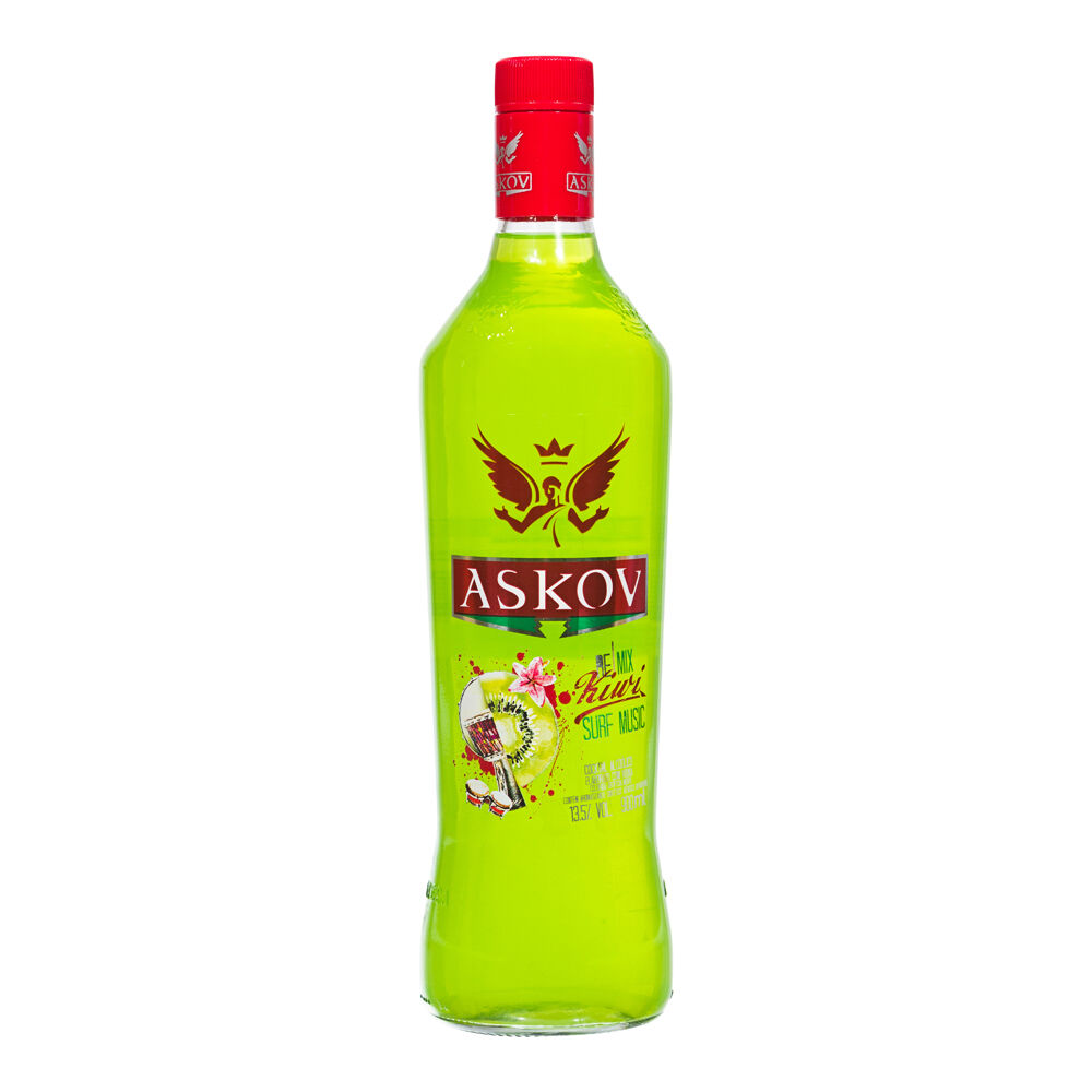 Vodka Askov Remix Kiwi 900ml
