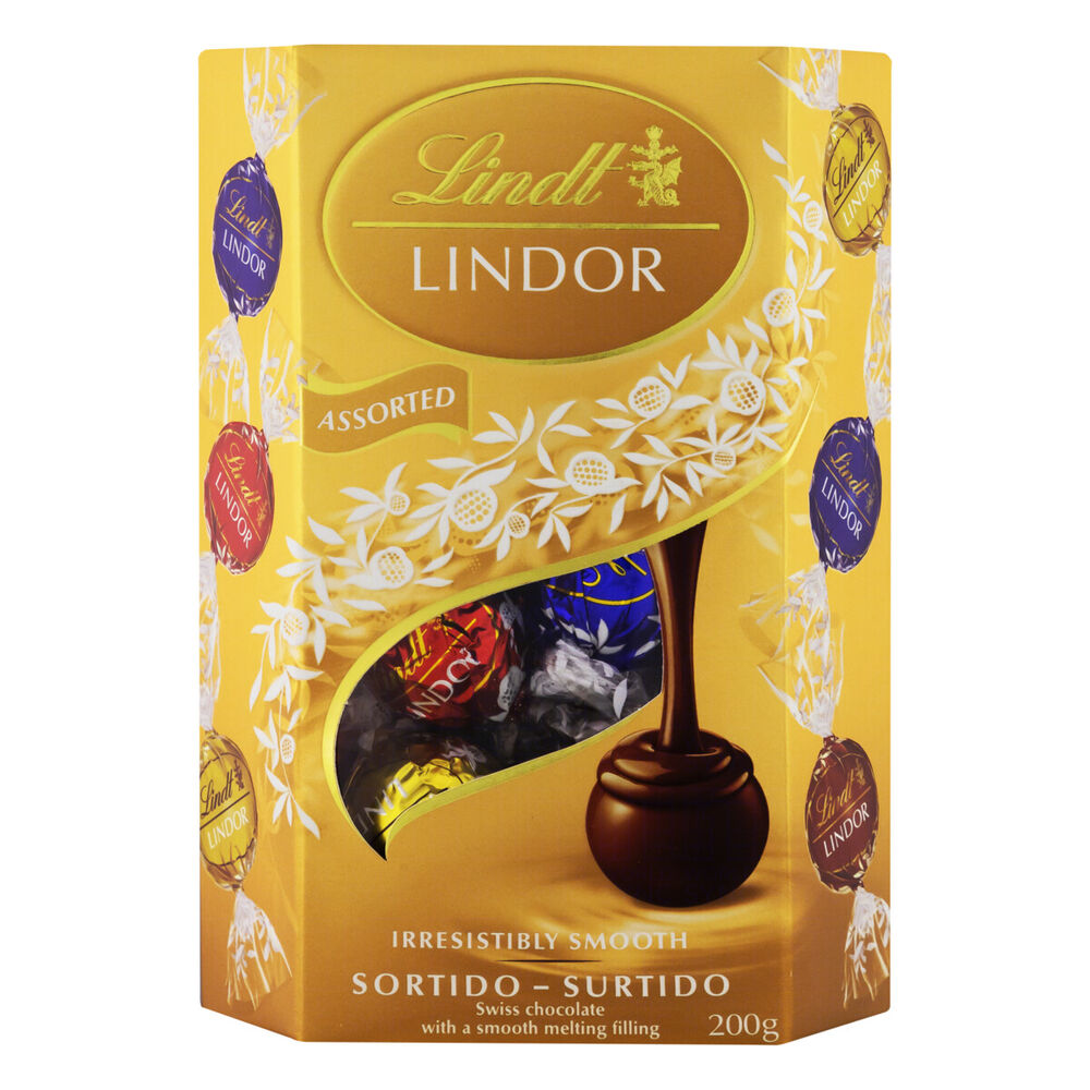 Bombom Lindt Lindor Sortidos 200g