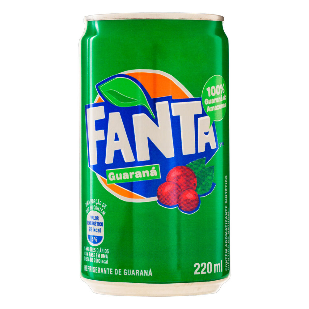 Refrigerante Fanta Guaraná Mini Lata 220ml