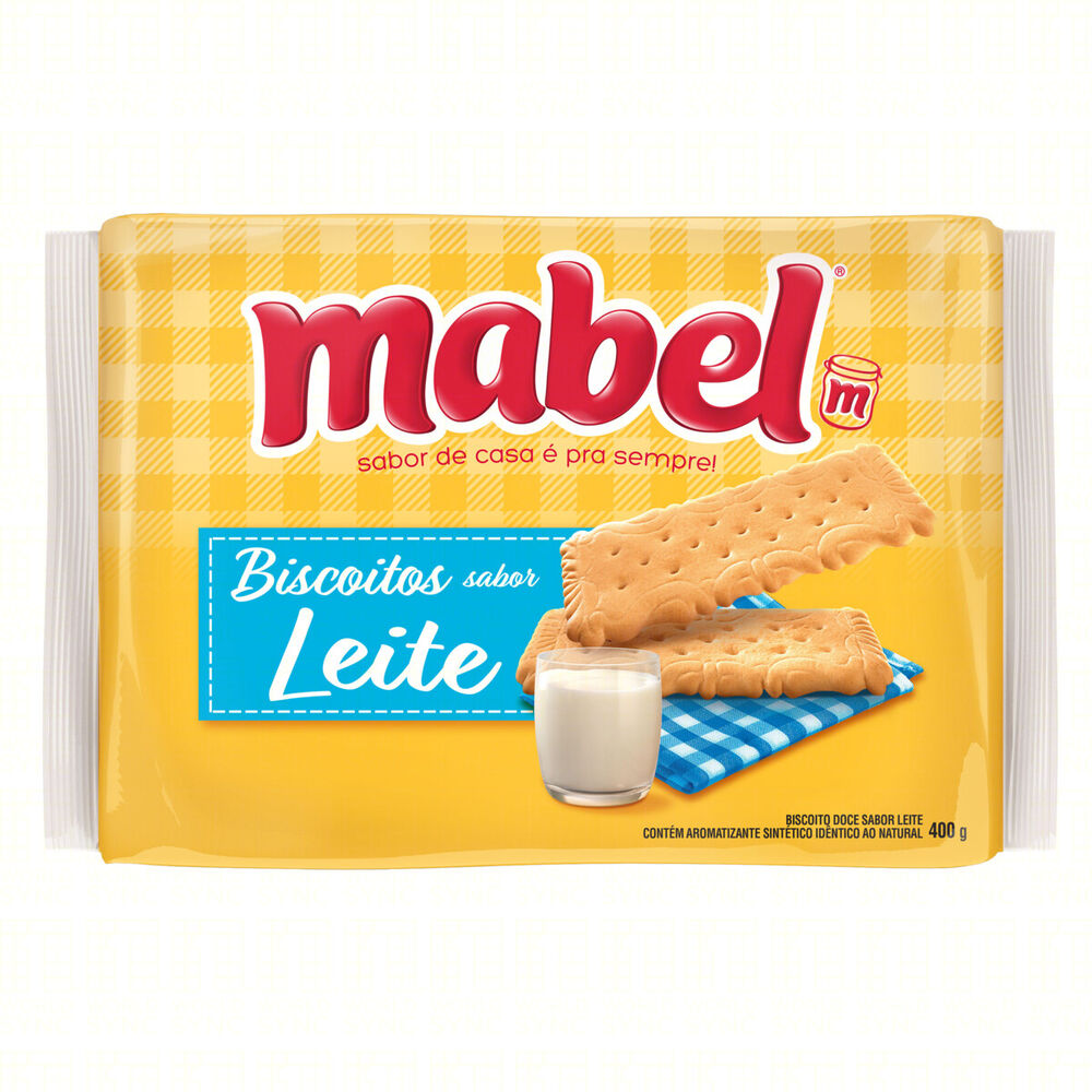 Biscoito Mabel Leite 400g