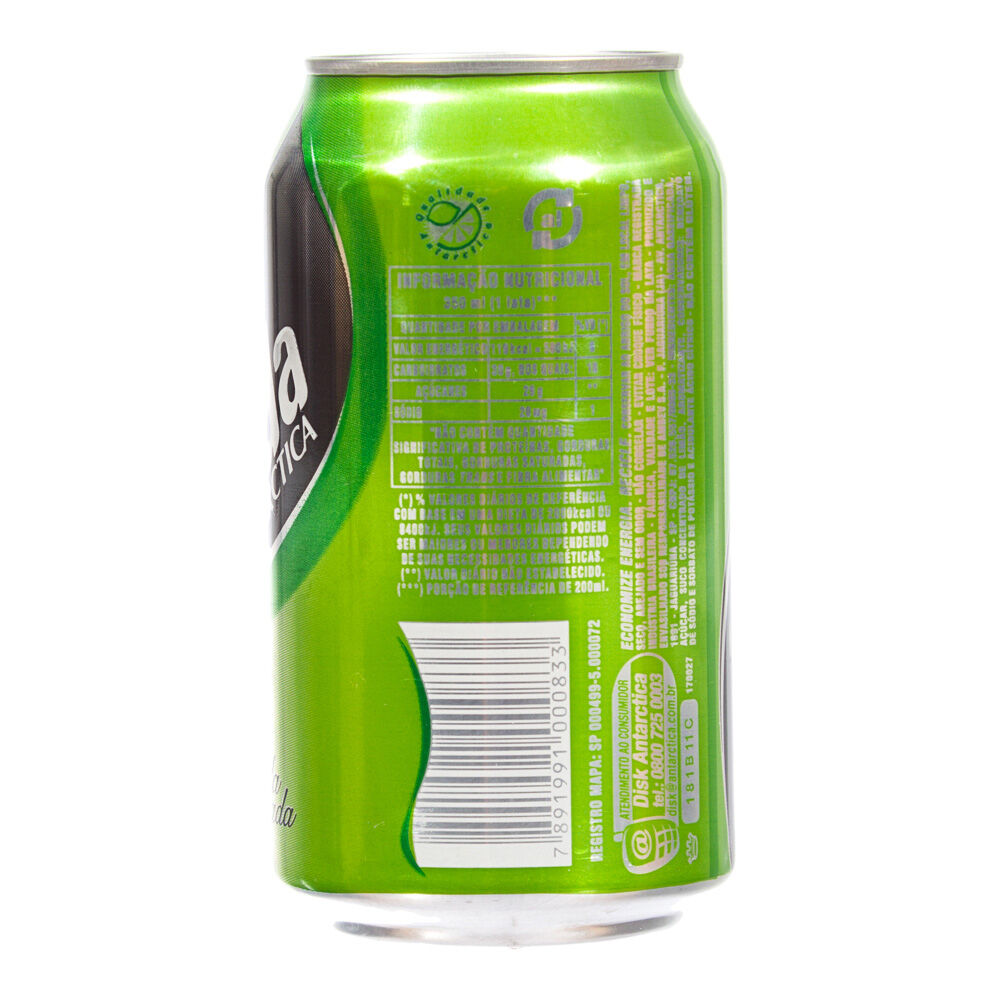 Refrigerante Antarctica Soda Limonada Lata 350ml