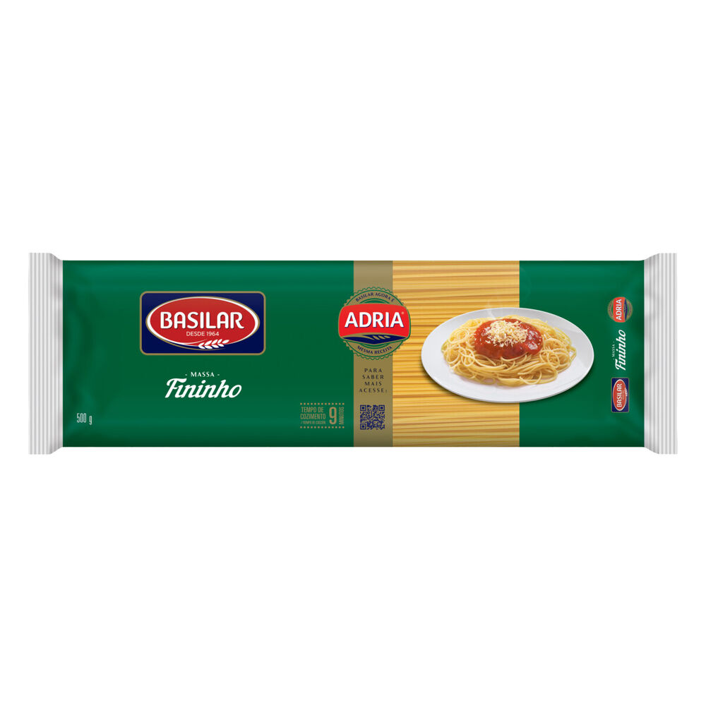 Macarrão Fininho Basilar 500g