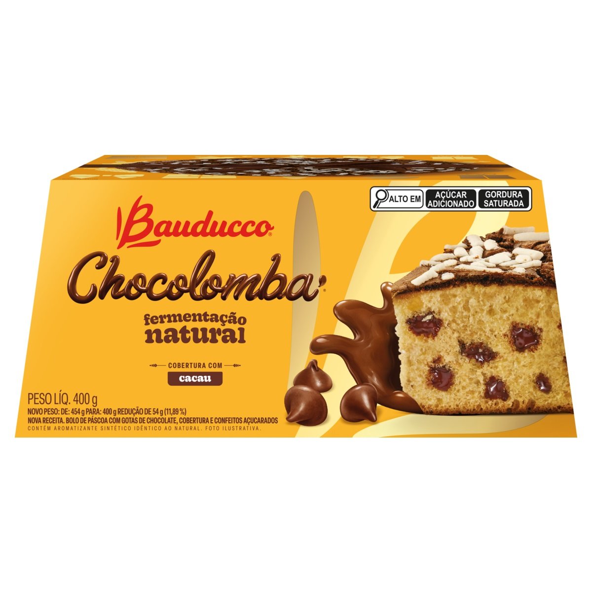 Colomba Bauducco Gotas De Chocolate 400g