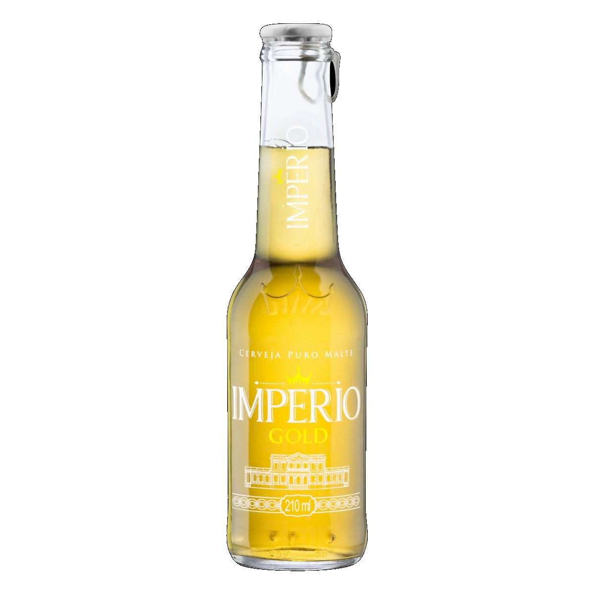 Cerveja Império Gold Long Neck Puro Malte 210ml