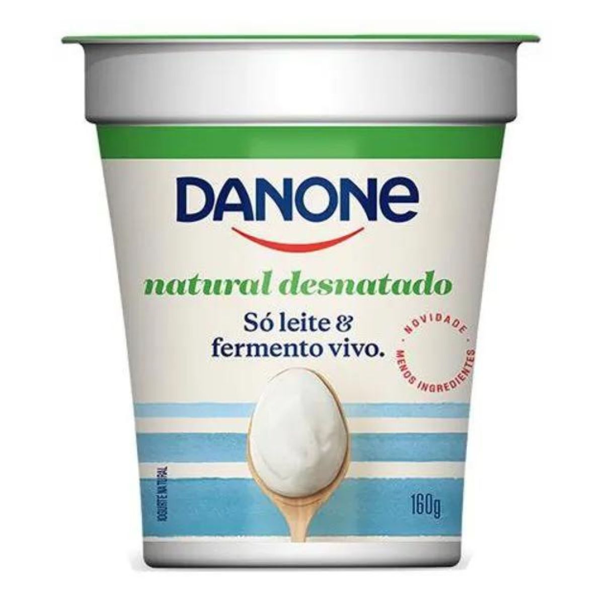 Iogurte Desnatado Danone Natural Zero 160g